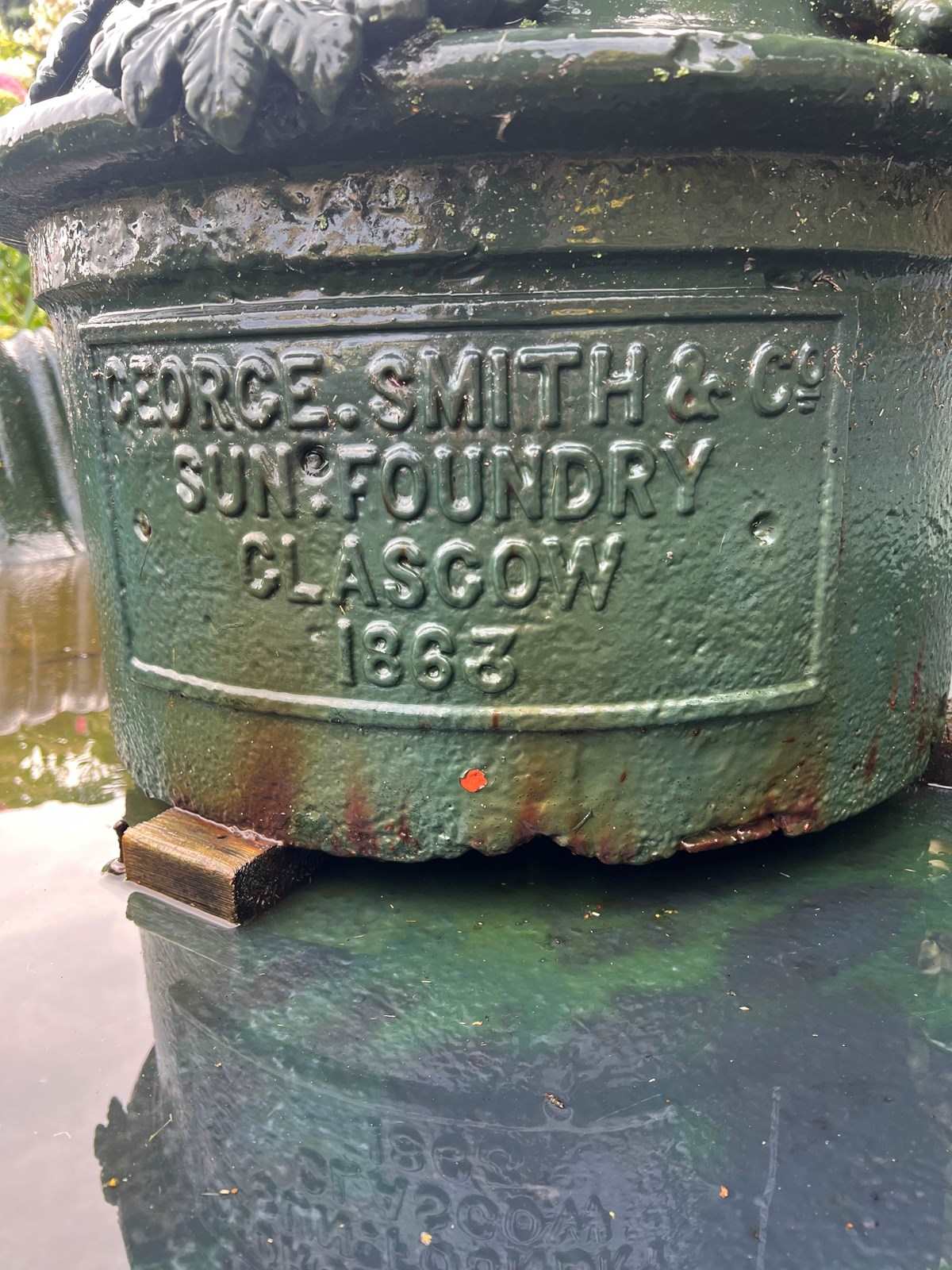 19Th Century Cast Iron Fountain - Decorative Collective