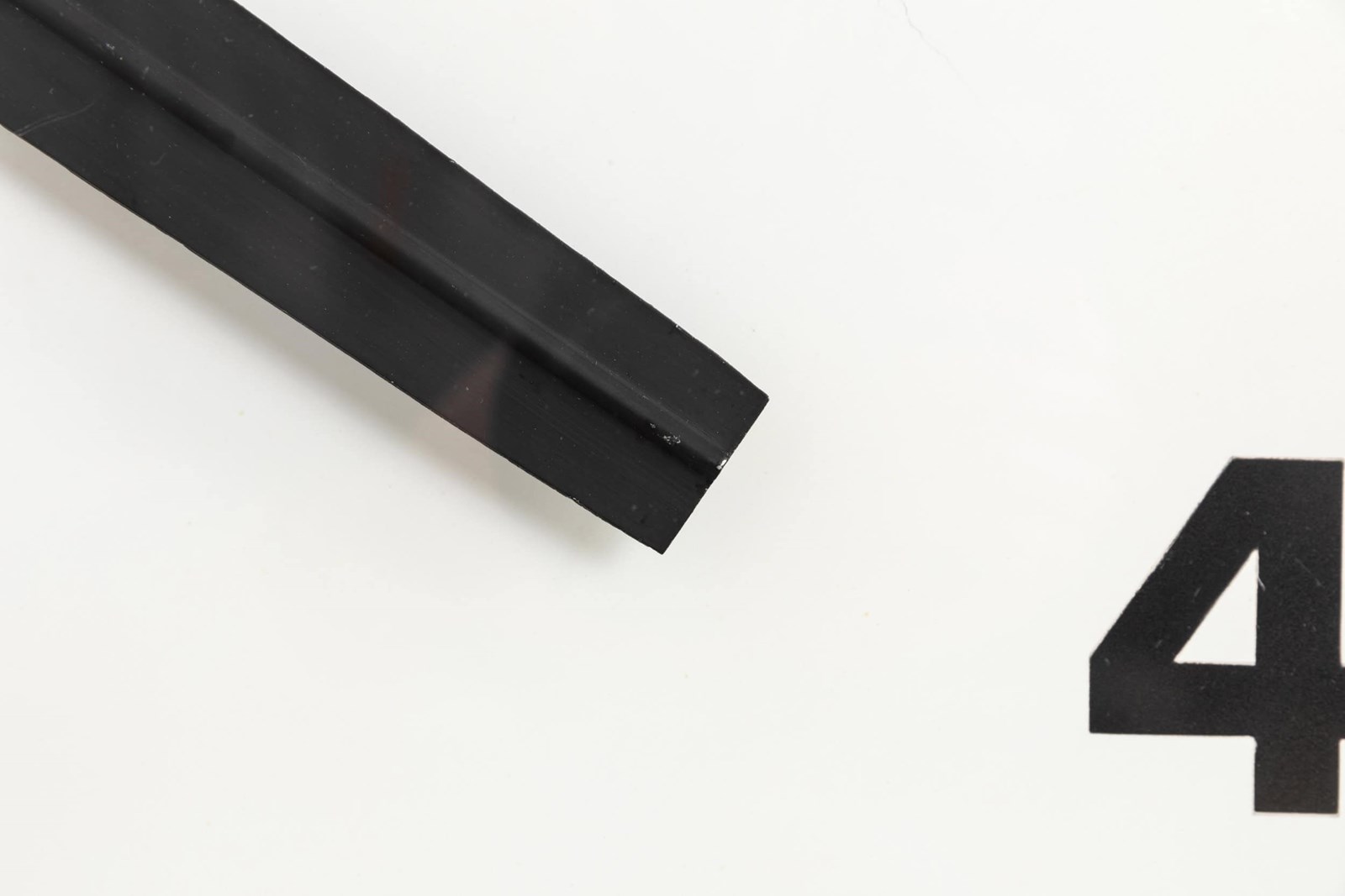 Huge 30" Black Gents Of Leicester Factory Wall Clock - Decorative ...