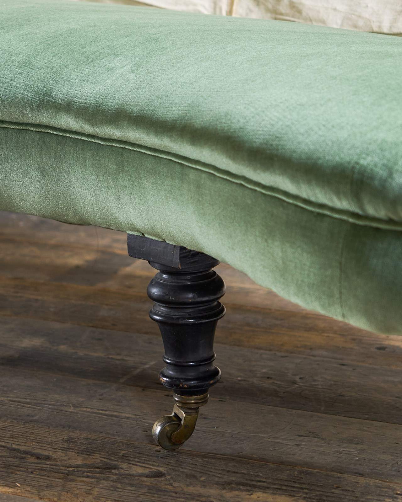 19Th Century Kidney Sofa, Att To Hampton' - Decorative Collective