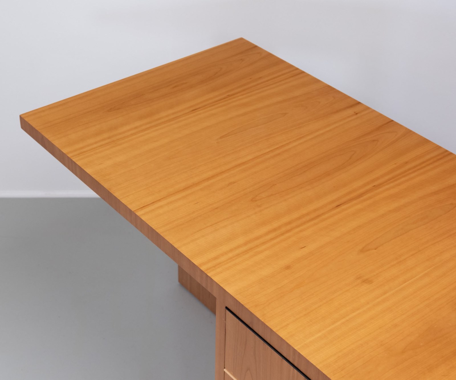 Modernist Maple Desk After Design Dick Russell 1980S Commissioned For ...